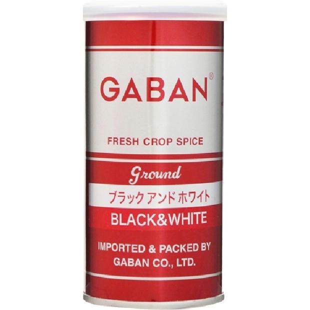 GABAN（ギャバン） ブラック＆ホワイト 中華風 90g 缶 : エスエスショップ - 通販 - Yahoo!ショッピング