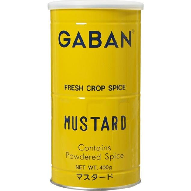GABAN（ギャバン） マスタード 400g パウダー 缶 : エスエスショップ - 通販 - Yahoo!ショッピング