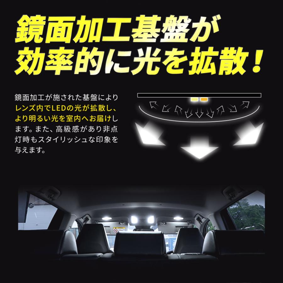 シェアスタイル WRV DG5 LEDルームランプ リアセンター ラゲッジ 2p 鏡面加工 2色切替 明るさ調整機能付 カスタム WR-V ホンダ ポイント利用 : LED HIDの老舗シェア ...