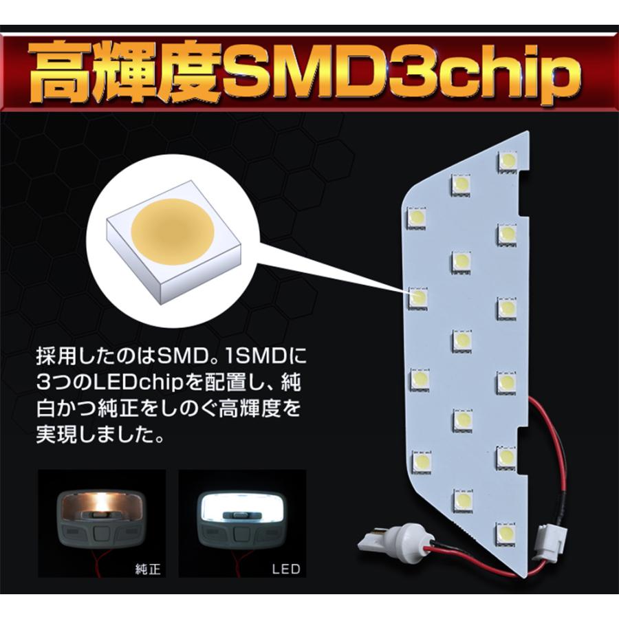 シェアスタイル ルームランプ LED エクストレイル T33 セット ホワイト ゴールド 室内灯 フロント リア ラゲッジ バニティ 1年保証 日産 X-TRAIL : LED HIDの老舗 ...