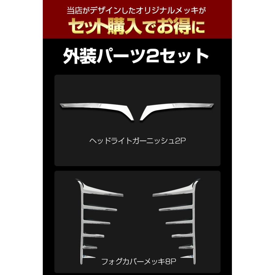 シェアスタイル (セット商品) メッキパーツ2セット ヘッドライト シェアスタイル (セット商品) メッキパーツ2セット ヘッドライト