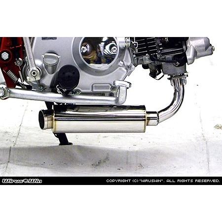 WirusWin モンキー(PGM-FI仕様) ロッドダウンショート マフラー/ウイルズウィン : エスエスオートパーツ - 通販 - Yahoo!ショッピング