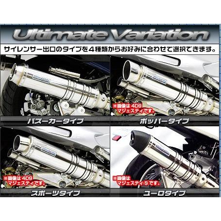 WirusWin スカイウェイブ(CJ44・CJ45・CJ46) アルティメット マフラー ブラックカーボン仕様 /ウイルズウィン ...