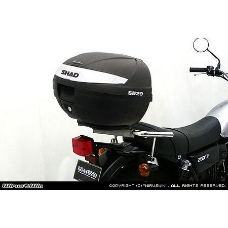 WirusWin 250TR(JBK-BJ250F,BA-BJ250F) SHAD製リアボックス付きタンデムバー /ウイルズウィン シャッド : エスエスオートパーツ - 通販 - Yahoo ...