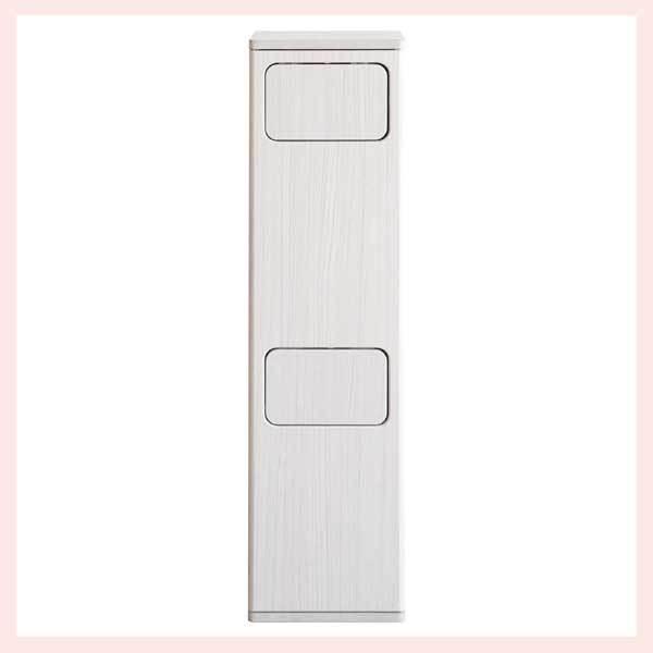 Empro（エンプロー）2段プッシュ式ダストボックス／ホワイト DB-960-WH : miya-db-960-wh : セレクトショップ hana Yahoo!店 - 通販 - Yahoo ...