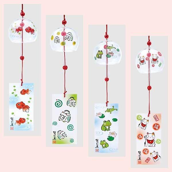 （4P選択／4種類）なつかし屋 小江戸 ガラス風鈴 9472,9473,9474,9475 : セレクトショップ hana Yahoo!店 - 通販 - Yahoo!ショッピング