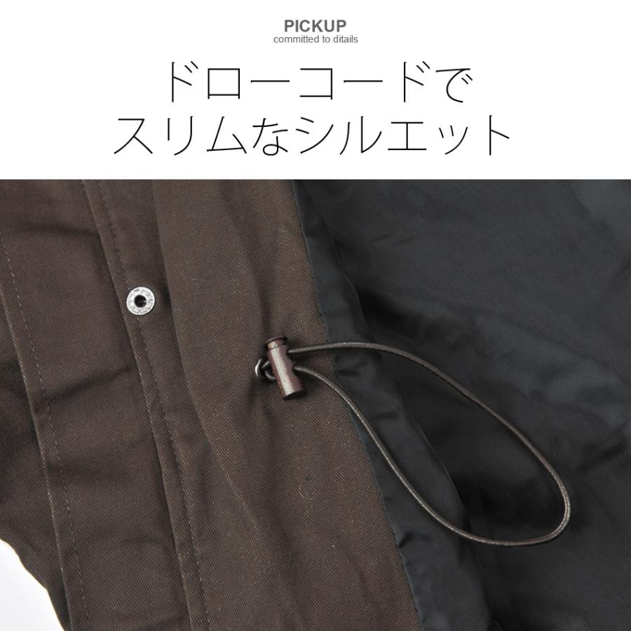 EVOLUTION ファー付モッズコート スプリングコート メンズ 秋冬 EVOLUTION ファー付モッズコート スプリングコート メンズ 秋冬