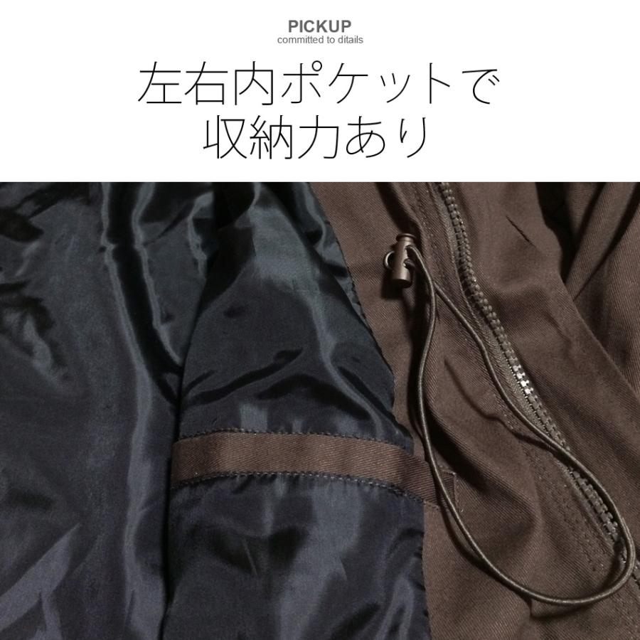 EVOLUTION ファー付モッズコート スプリングコート メンズ 秋冬 EVOLUTION ファー付モッズコート スプリングコート メンズ 秋冬