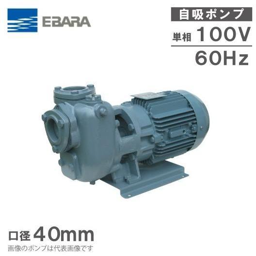 エバラポンプ 自吸式ポンプ 40SQED6.4SA 60HZ/100V 給水ポンプ 排水ポンプ 自吸ポンプ : エスエスネット - 通販 ...