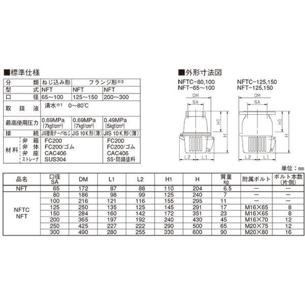 荏原ポンプ フート弁 ねじ込み形 NFT-80 80mm 部品 エバラ 逆止弁 フートバルブ フード弁 制水弁 仕切り弁 配管部材 : エスエスネット - 通販 - Yahoo!ショッピング
