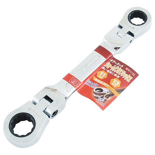 SK11 ショートダブルフレックスR MFR1113S 11mm×13mm 72山 ダブルフレックス ショート ラチェット 工具 : S.S net - 通販 - Yahoo!ショッピング