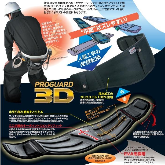 タイタン サポートベルト プロガード3DPG 700mm 作業ベルト 安全帯 作業着 腰袋 工具差し プロ 電工 大工道具 : S.S net ...