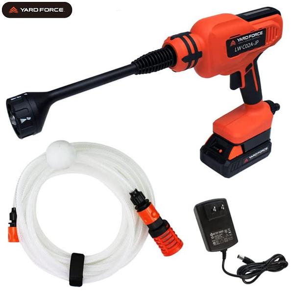 YARD FORCE（ヤードフォース） コードレス 強水圧洗浄機 24V 充電式 高圧洗浄機 ポンプ機能 洗車 清掃 泥落とし : S.S net - 通販 - Yahoo!ショッピング