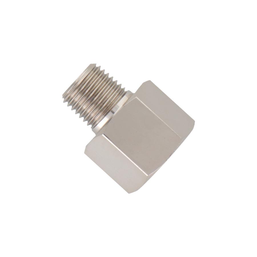 H&H 異径ニップルソケット R1/4雄ネジ×Rc3/8雌ネジ 継手 継ぎ手 真鍮製 ジョイント #082 ソケット 雄ネジ ジョイント コネクター エアーホース用 : sankyo ...