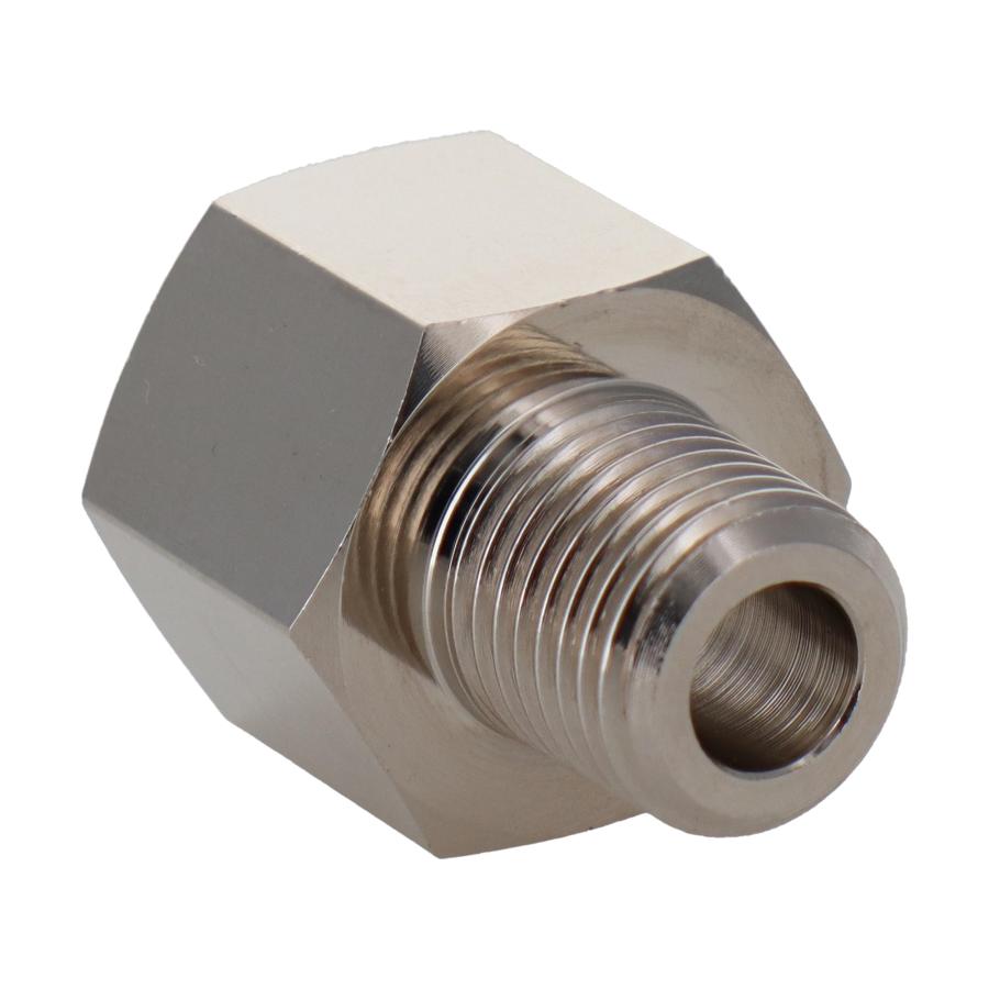 H&H 異径ニップルソケット R1/4雄ネジ×Rc3/8雌ネジ 継手 継ぎ手 真鍮製 ジョイント #082 ソケット 雄ネジ ジョイント コネクター エアーホース用 : sankyo ...