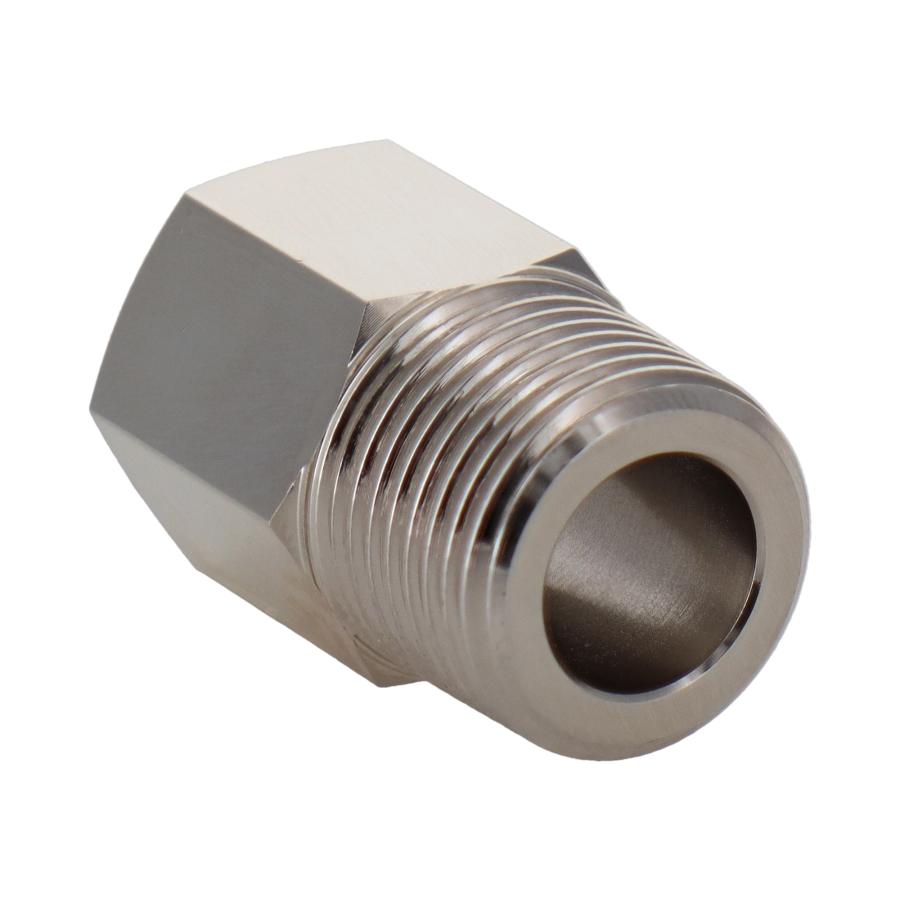 SK11 H&H 異径ニップルソケット R3/8雄ネジ×Rc1/4雌ネジ 継手 継ぎ手 真鍮製 ジョイント #083 ソケット 雄ネジ コネクター エアーホース用 : S.S net - 通販 ...