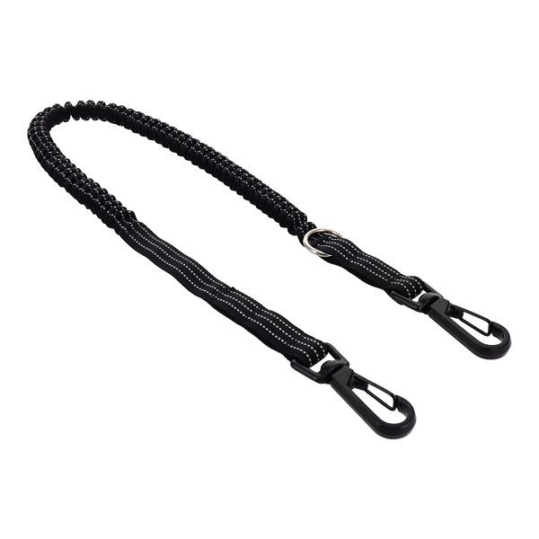 DBLTACT 布製安全コード DT-ST-16BK 荷重3kg 落下防止ワイヤー 安全ロープ 落下防止コード ワイヤーコード セーフティコード 落下防止 工具 ストラップ : S.S net ...