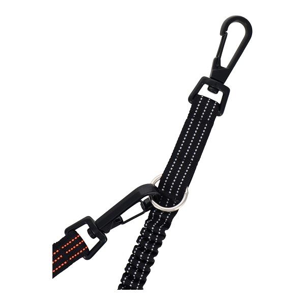 DBLTACT 布製安全コード DT-ST-16BK 荷重3kg 落下防止ワイヤー 安全ロープ 落下防止コード ワイヤーコード セーフティコード 落下防止 工具 ストラップ : S.S net ...