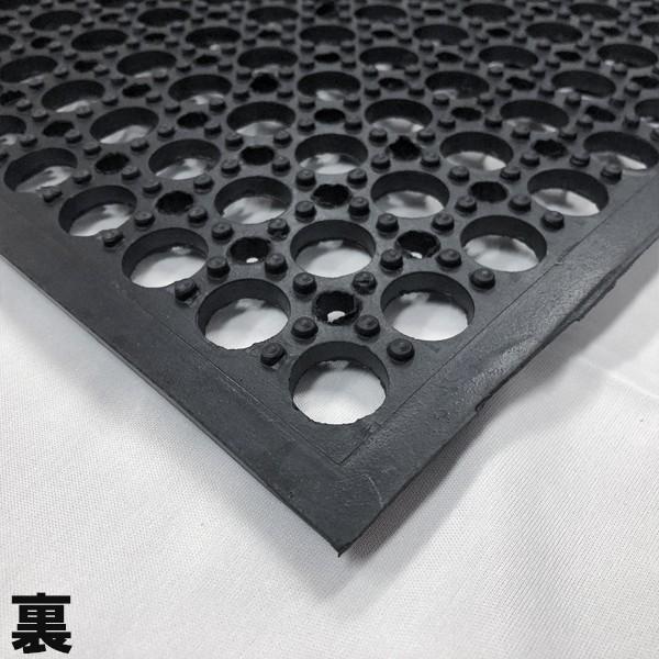 滑り止めマット 屋外 ラバーマット 玄関 600×900×12mm 6枚セット ゴムマット 雪 雪国マット 玄関マット ぬかるみ スリップ防止 ...