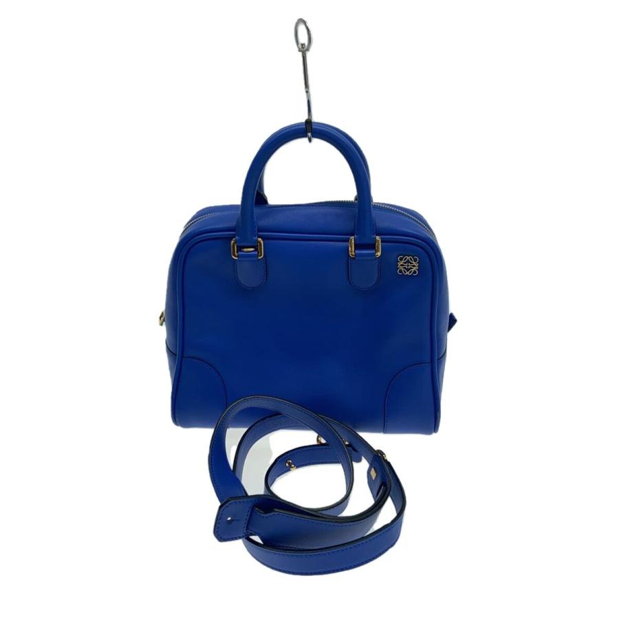 LOEWE アマソナ75/2WAY/ハンドバッグ/レザー/BLU// : セカンドストリートYahoo!店 - 通販 - Yahoo!ショッピング