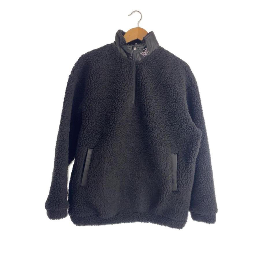 nano universe ハーフZIPボアフリーススタンドブルゾン/L/ポリエステル/ブラック/641-2220707 : 2317771602172 : セカンドストリートYahoo!店 ...