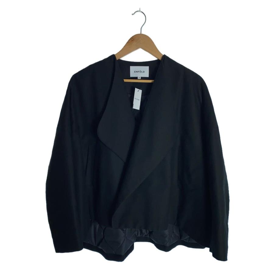 ENFOLD ジャケット/38/コットン/BLK/300BS130-0130 : セカンドストリートYahoo!店 - 通販 - Yahoo!ショッピング