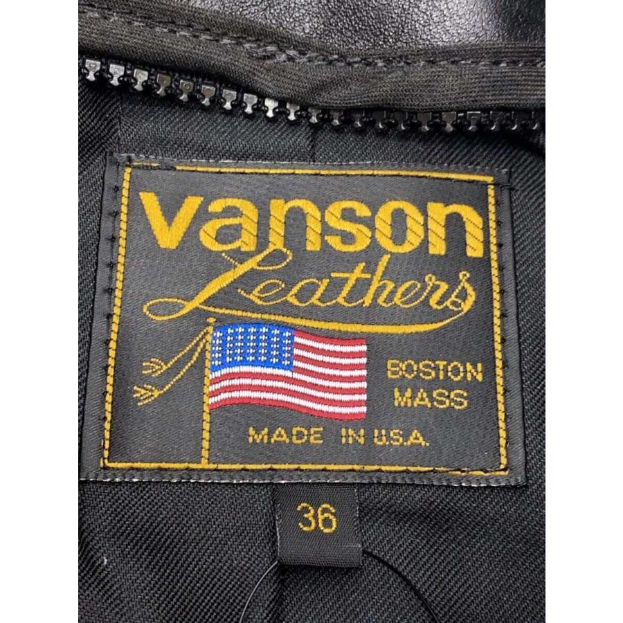 VANSON バンソン/MODEL B/シングルライダースジャケット/36/レザー/ブラック : セカンドストリートYahoo!店 - 通販 - Yahoo!ショッピング