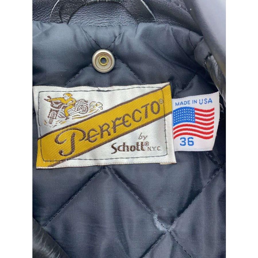 Schott ダブルライダースジャケット/36/レザー/BLK/無地/618// : セカンドストリートYahoo!店 - 通販 - Yahoo!ショッピング