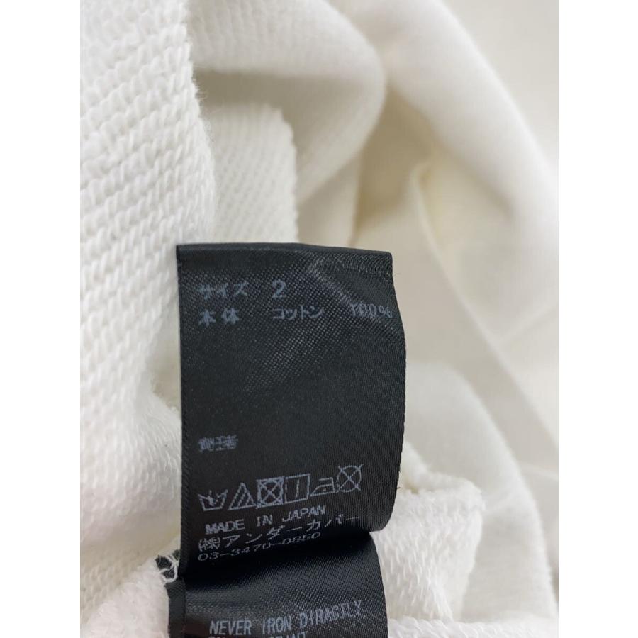 UNDERCOVER◇スウェット/2/コットン/WHT/プリント : セカンド UNDERCOVER◇スウェット/2/コットン/WHT/プリント : セカンド