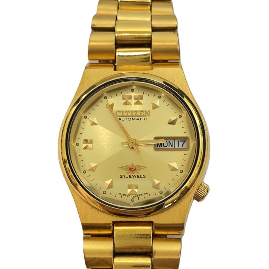 CITIZEN 自動巻腕時計/アナログ/ステンレス/ゴールド/AUTOMATIC 21JEWELS// : セカンドストリートYahoo!店 - 通販 - Yahoo!ショッピング