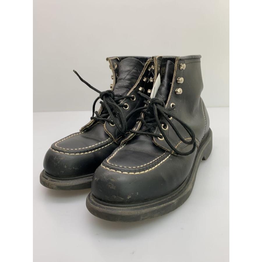 RED WING レースアップブーツ/US7/BLK/レザー/モックトゥ/4438 : セカンドストリートYahoo!店 - 通販 - Yahoo!ショッピング