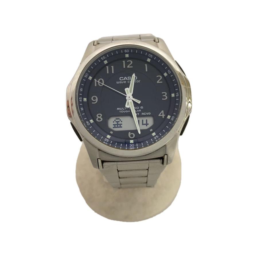 CASIO ソーラー腕時計・WAVECEPTOR/デジアナ/SLV/SLV/WVA-M630D-2AJF : セカンドストリートYahoo!店 - 通販 - Yahoo!ショッピング