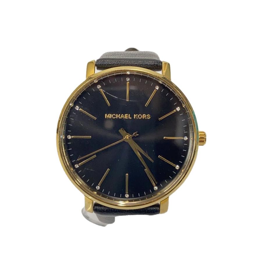 MICHAEL KORS クォーツ腕時計/アナログ/レザー/BLK/BLK/MK-2747 : セカンドストリートYahoo!店 - 通販 ...