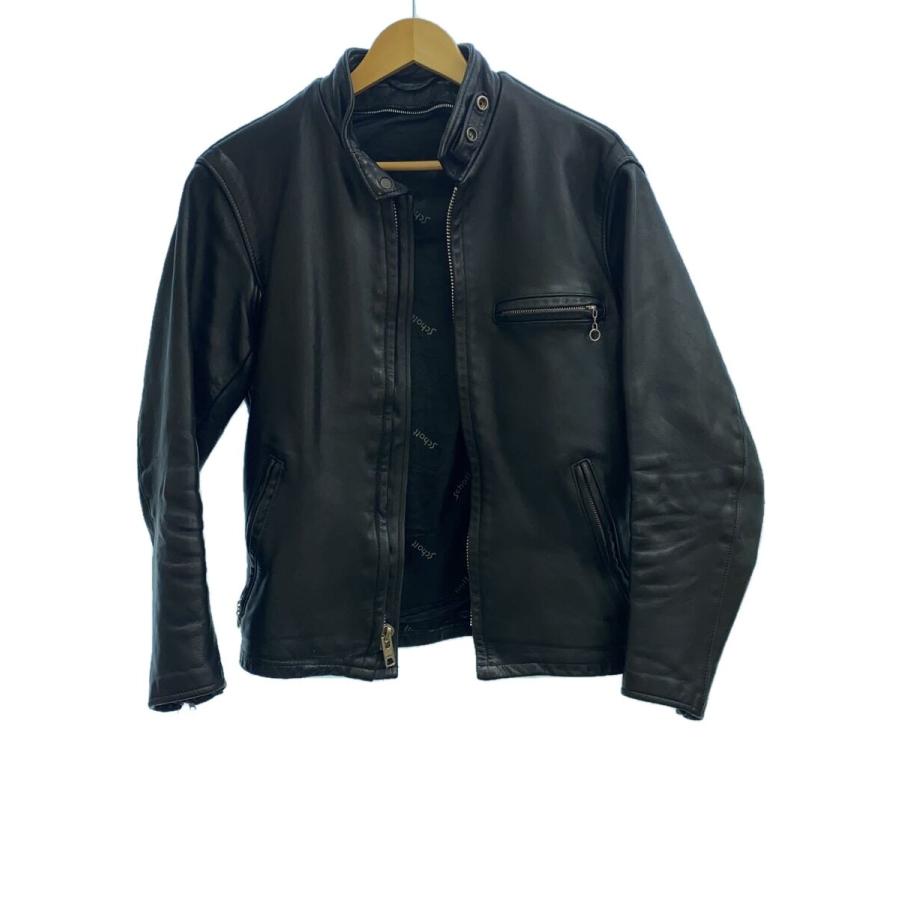 Schott シングルライダースジャケット/36/レザー/BLK : 2324664064276 : セカンドストリートYahoo!店 - 通販 - Yahoo!ショッピング