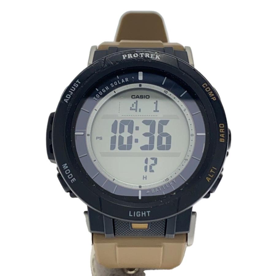PROTREK クォーツ腕時計/デジタル/ラバー/BEG/PRG-30 : セカンドストリートYahoo!店 - 通販 - Yahoo!ショッピング
