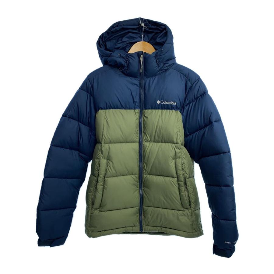 Columbia パイクレイクフーデッドジャケット/ダウンジャケット/M/ポリエステル/ネイビー/220 WE0020 : セカンドストリート ...