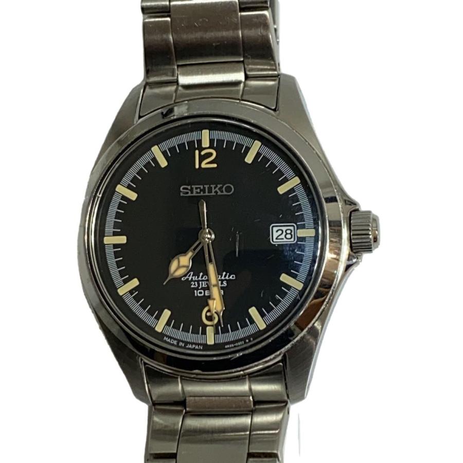 SEIKO 自動巻腕時計/アナログ/ステンレス/BLK/SLV/4R35-02R0/×Tic Tac/箱有/コマ// : セカンドストリートYahoo!店 - 通販 - Yahoo!ショッピング
