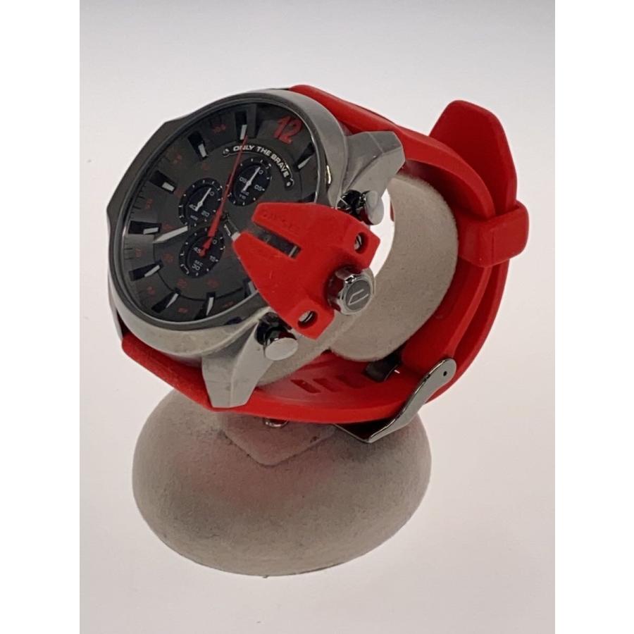 DIESEL ディーゼル/クォーツ腕時計/アナログ/ラバー/RED/DZ-4427 : セカンドストリートYahoo!店 - 通販 - Yahoo!ショッピング