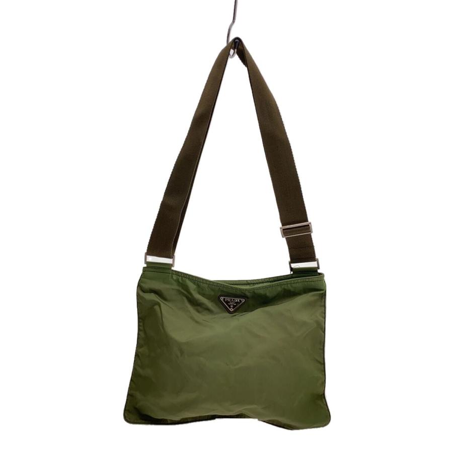 PRADA ショルダーバッグ/ナイロン/KHK/スレ・変色有// : セカンドストリートYahoo!店 - 通販 - Yahoo!ショッピング