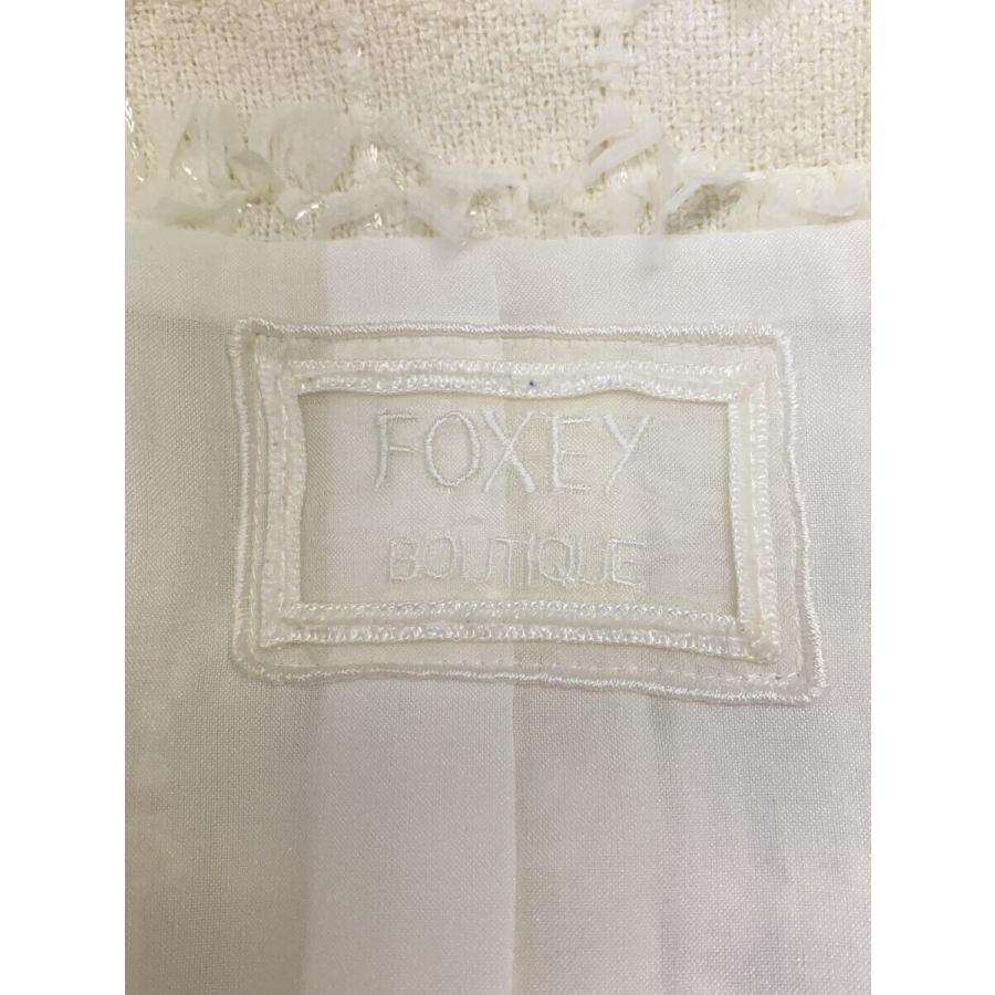 FOXEY BOUTIQUE ジャケット/38/ツイード/WHT/無地/35329-SJFG04KE : セカンドストリートYahoo!店 - 通販 - Yahoo!ショッピング