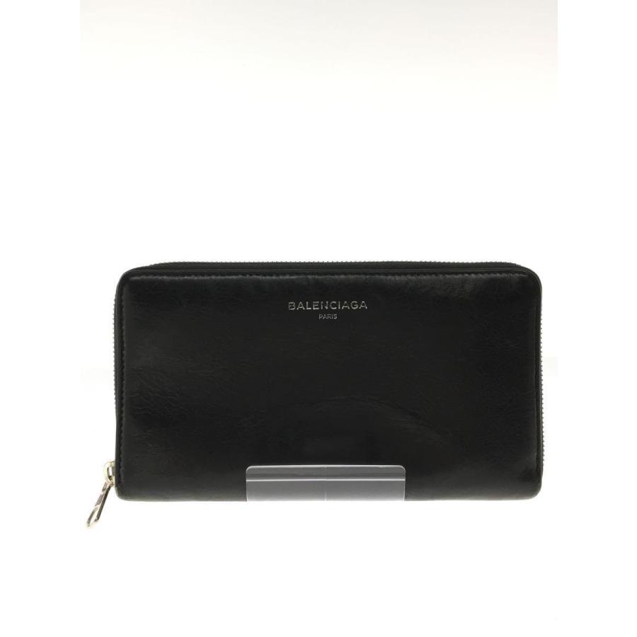 BALENCIAGA◇長財布/レザー/BLK/メンズ/519641// : セカンド BALENCIAGA◇長財布/レザー/BLK/メンズ/519641// : セカンド
