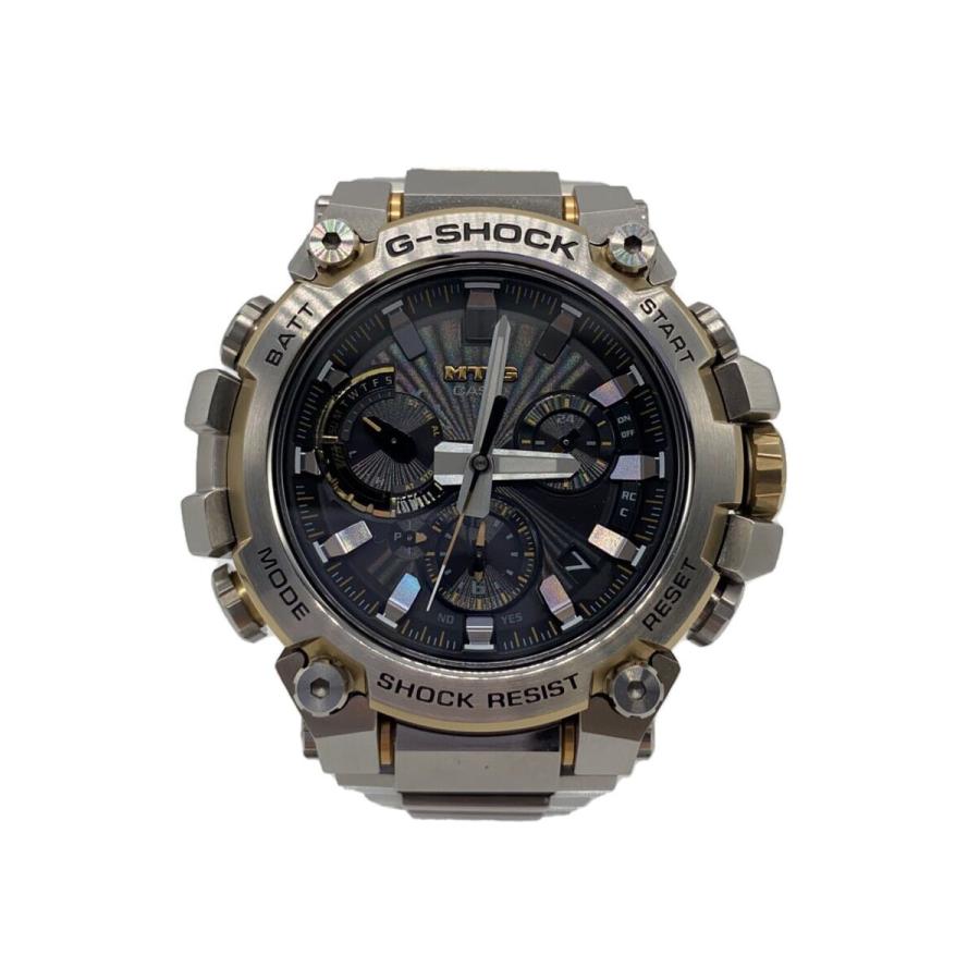 CASIO ソーラー腕時計/アナログ/ステンレス/BLK/SLV/MTG-B3000D-1A9JF : セカンドストリートYahoo!店 ...