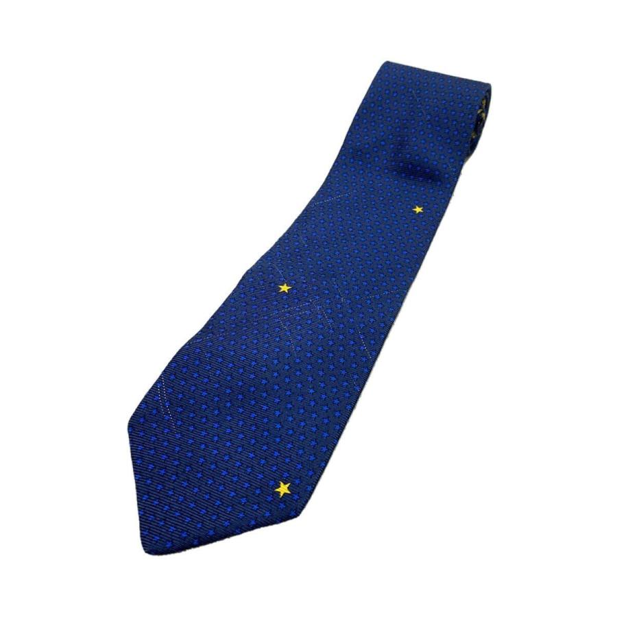 GIANNI VERSACE ネクタイ/シルク/BLU/総柄/メンズ/ブルー/星 : セカンドストリートYahoo!店 - 通販 - Yahoo!ショッピング