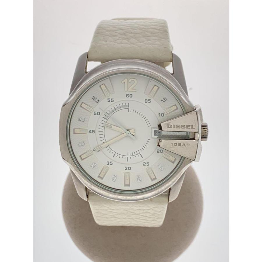 DIESEL クォーツ腕時計/アナログ/ラバー/WHT/WHT/DZ-1405 : セカンドストリートYahoo!店 - 通販 - Yahoo!ショッピング