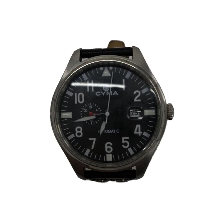 CYMA 自動巻腕時計/アナログ/レザー/BLK/BLK/SC1001 : セカンドストリートYahoo!店 - 通販 - Yahoo!ショッピング