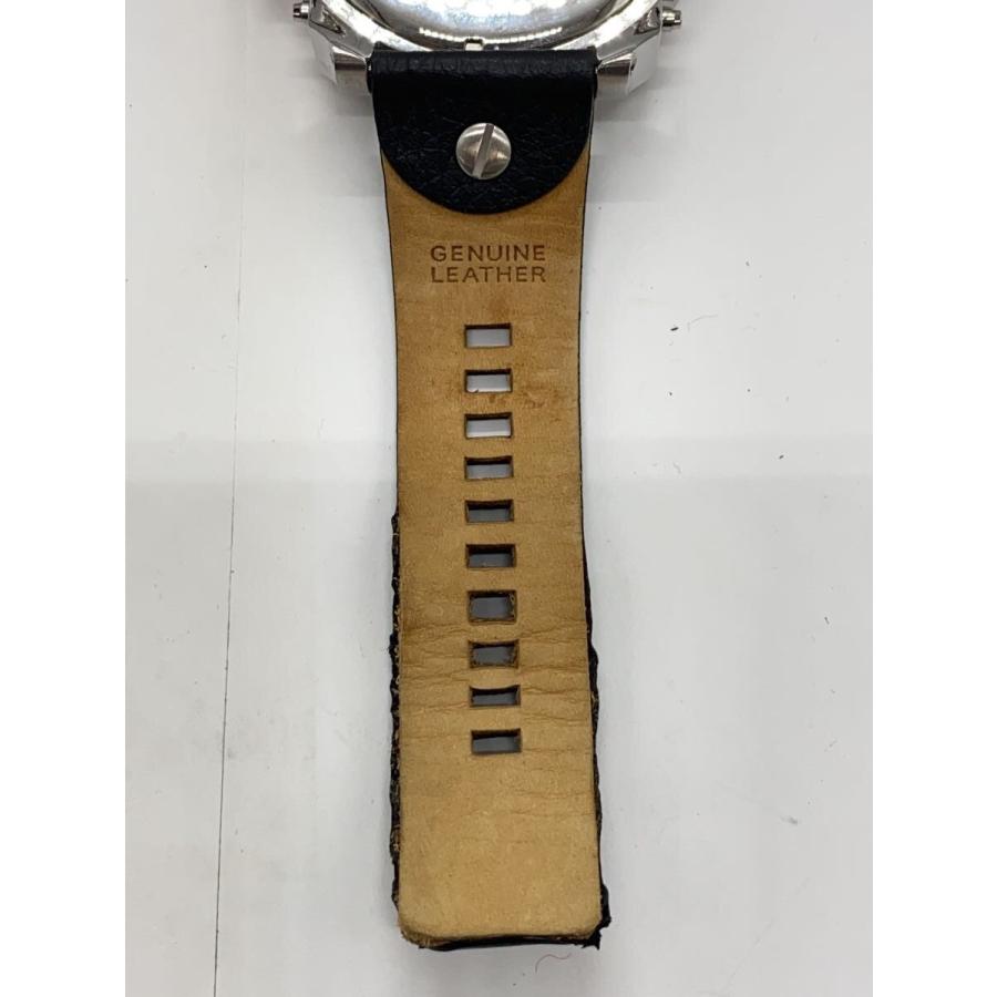 DIESEL クォーツ腕時計/アナログ/レザー/BLK/DZ-7125 : セカンドストリートYahoo!店 - 通販 - Yahoo!ショッピング