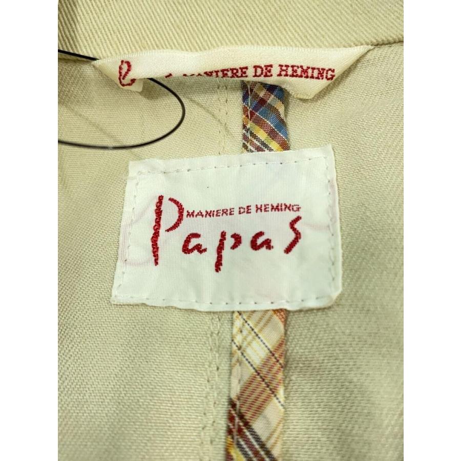 Papas ジャケット/--/コットン/BEG : セカンドストリートYahoo!店 - 通販 - Yahoo!ショッピング