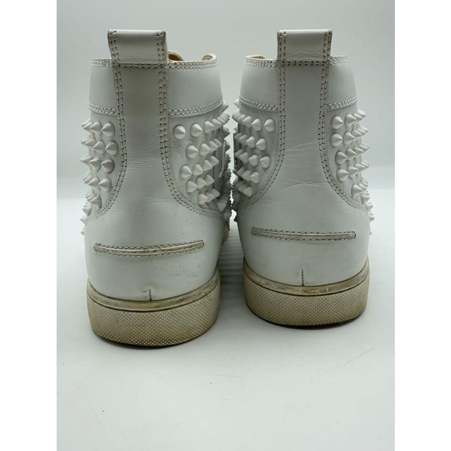 Christian Louboutin◇ハイカットスニーカー/43/WHT : セカンド Christian Louboutin◇ハイカットスニーカー/43/WHT : セカンド