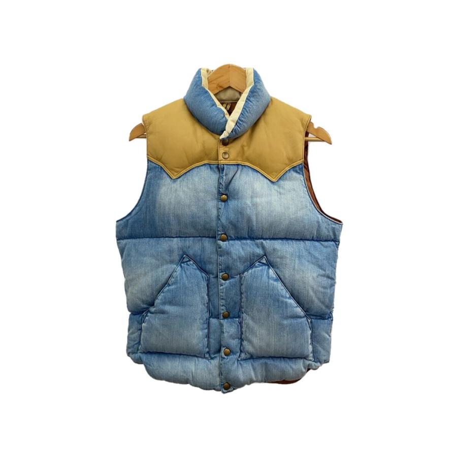 Rocky Mountain Featherbed ダウンベスト/38/コットン/IDG/無地/200-182-03/襟シミ// : 2336682371816 : セカンドストリート ...