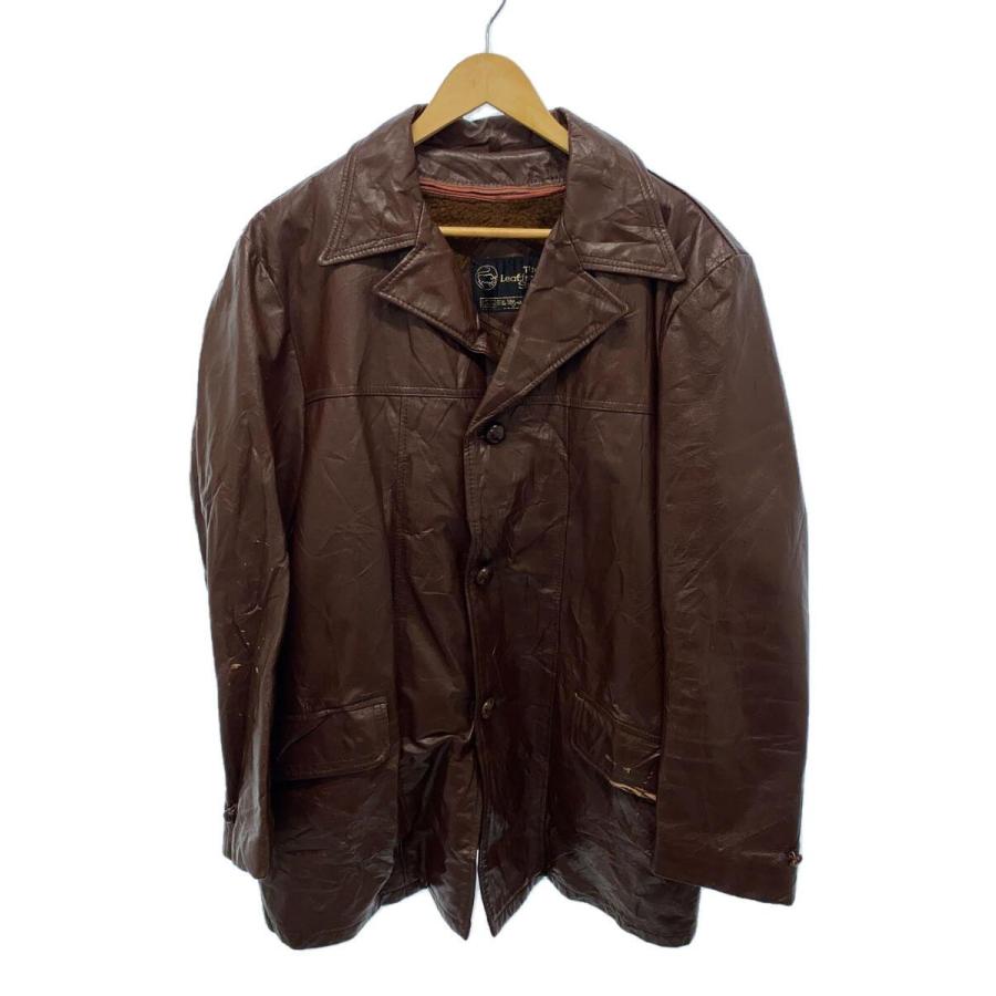 sears レザージャケット・ブルゾン/42/レザー/BRW/70s/70年代/ヴィンテージ/ライナー付き : セカンドストリートYahoo!店 - 通販 - Yahoo!ショッピング